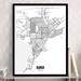 Aquaba Jordan Printable Map Aqaba City Map Art Asia Map - Etsy