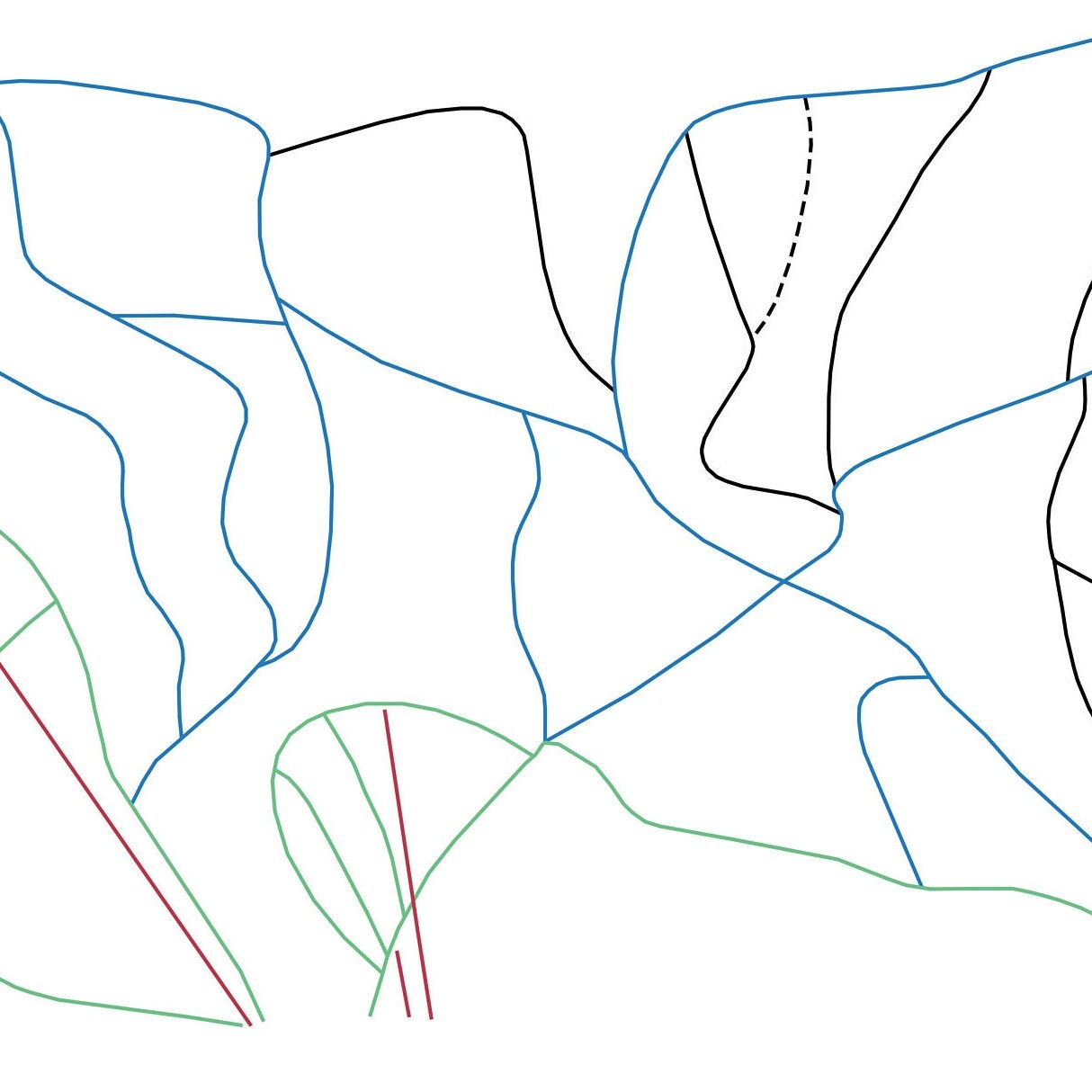 Powderhorn Colorado Printable Ski Trail Map Powderhorn - Etsy