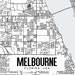 Melbourne Florida Map Printable, Melbourne FL Map Art, Melbourne Wall ...