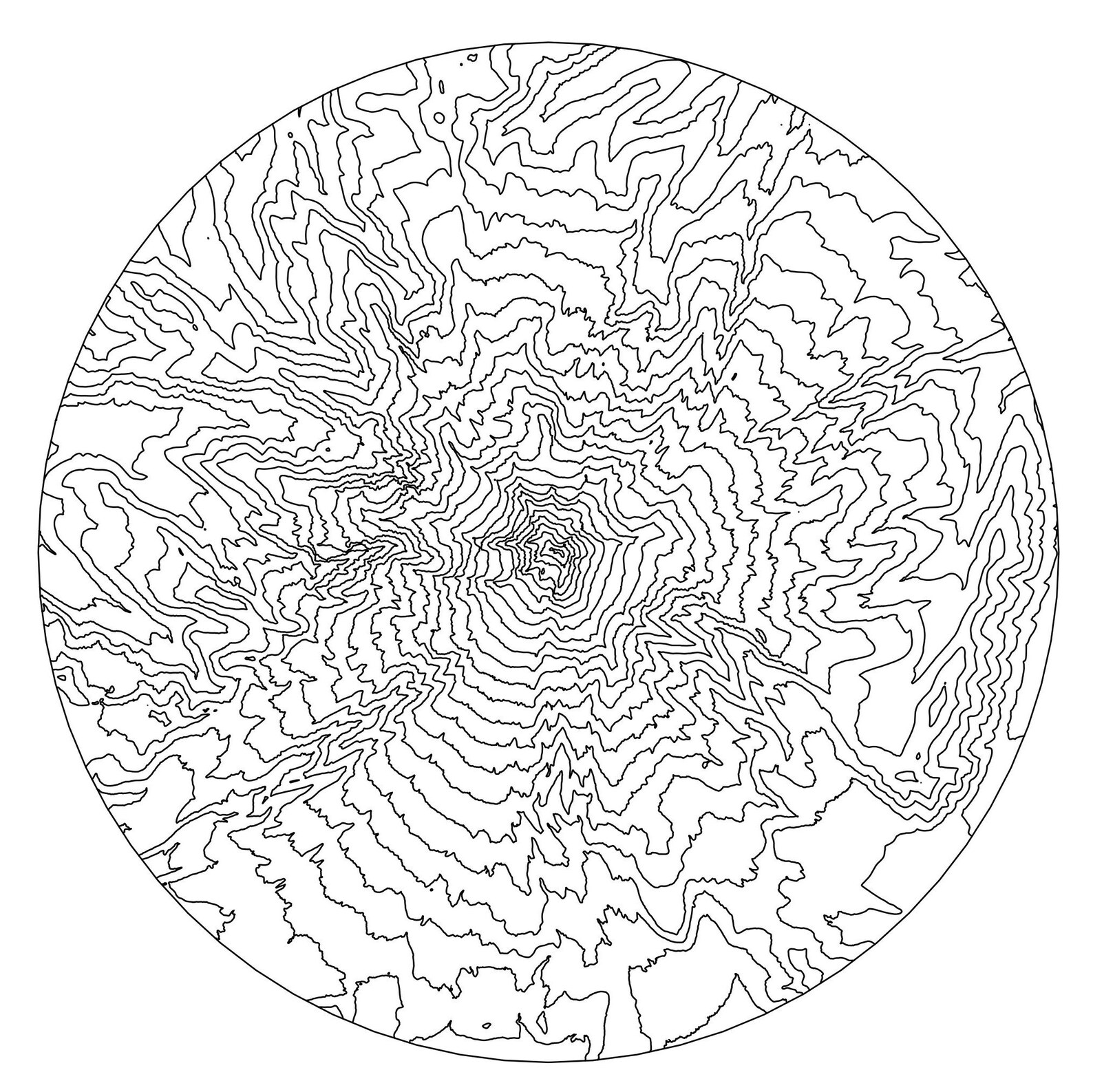 Mount Hood Topographic Map, Mt Hood Map, Mount Hood Print, Printable ...