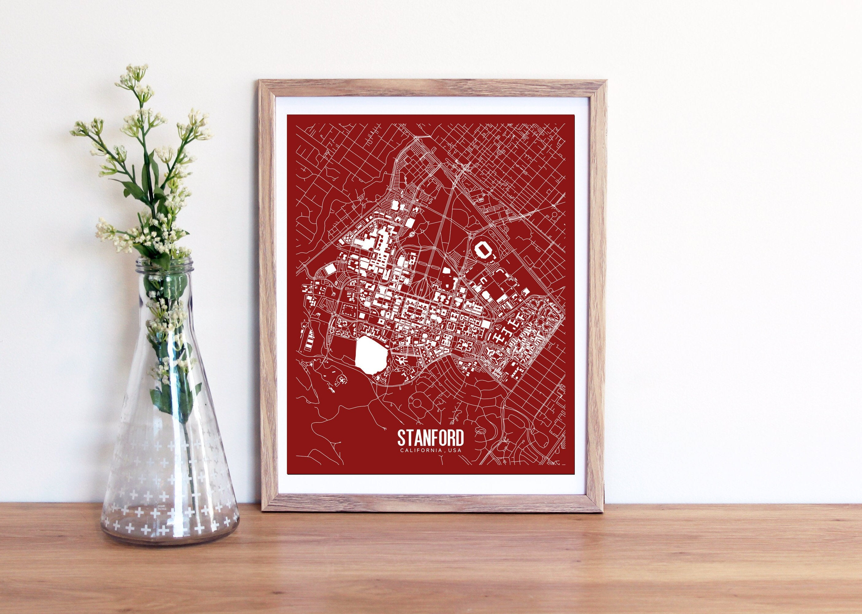 Stanford Campus Map Printable