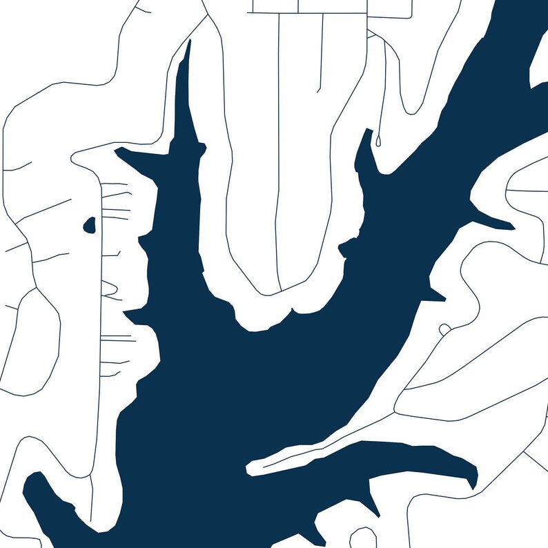 Weatherby Lake Missouri Printable Map Missouri Wall Art - Etsy