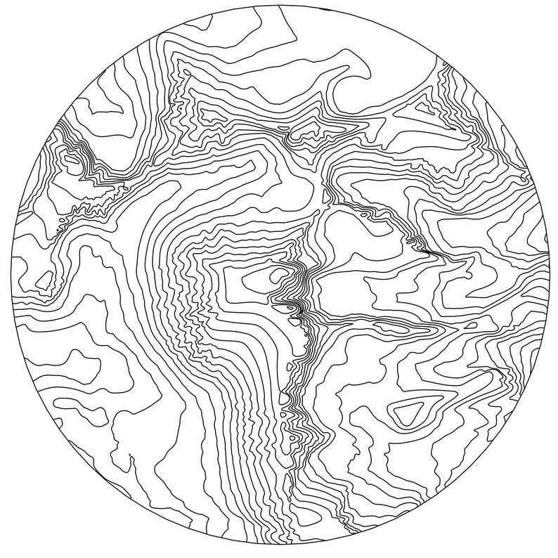 Mount Whitney Topographic Map, Mt Whitney Map, Mount Whitney Print ...