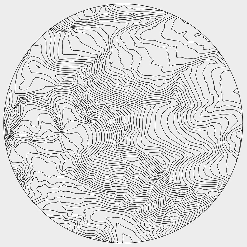 Mount Massive Topographic Map Mount Massive Wall Art - Etsy