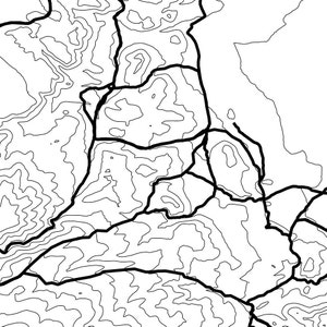 Wilson Creek Trails Topographic Map Printable Mountain Biking - Etsy