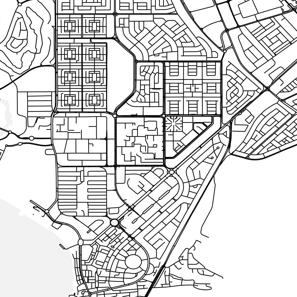 Aquaba Jordan Printable Map, Aqaba City Map Art, Asia Map, Digital ...