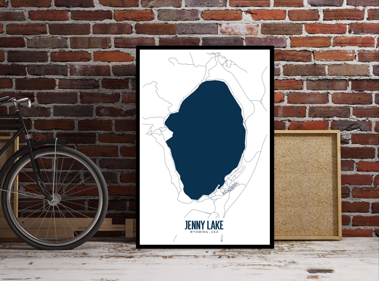 Jenny Lake Printable Map Jenny Lake Map Jenny Lake Print - Etsy Canada