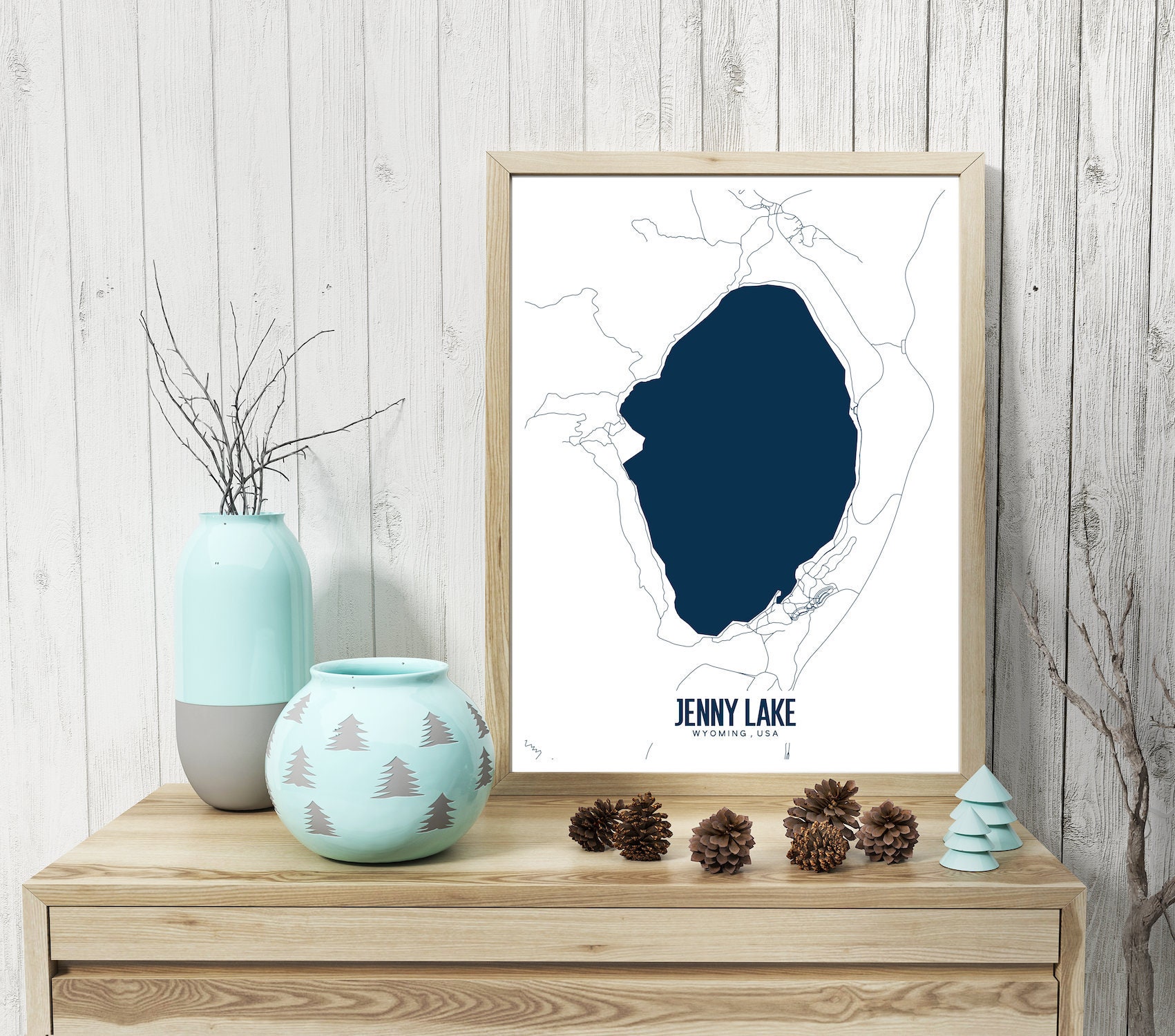 Jenny Lake Printable Map Jenny Lake Map Jenny Lake Print - Etsy Canada