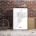 Aquaba Jordan Printable Map Aqaba City Map Art Asia Map - Etsy