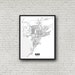Aquaba Jordan Printable Map Aqaba City Map Art Asia Map - Etsy