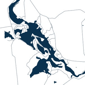Higley Flow Printable Map Higley Flow NY Map Higley Flow - Etsy