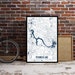 Pickwick Lake Printable Map, Alabama Wall Art, Pickwick Lake Print ...