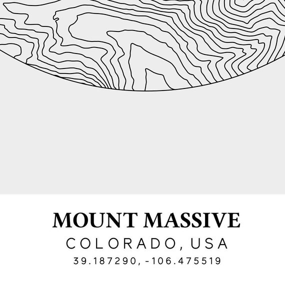 Mount Massive Map