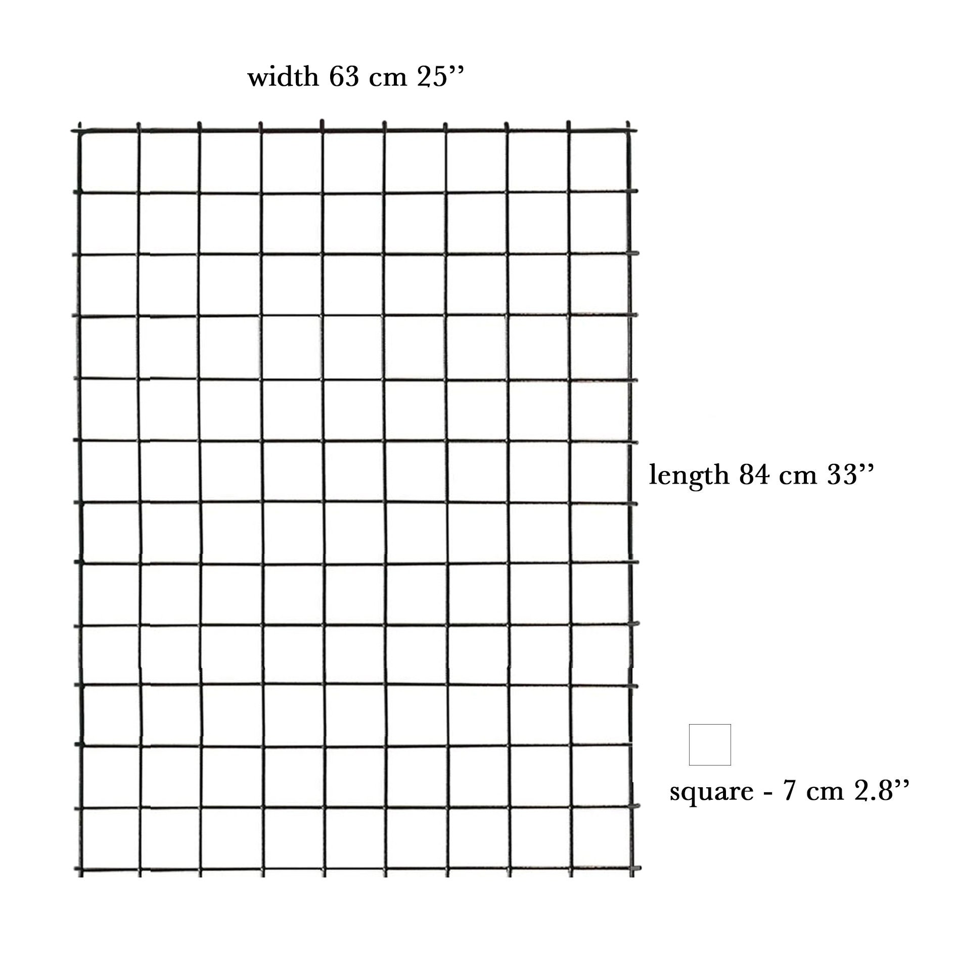 Silver Wire Wall Grid SHELF FREE Clips GRAY Memo Board - Etsy