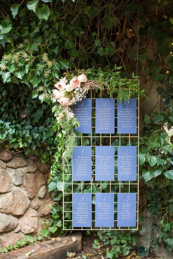 Wedding wire seating chart 60 photos - Astyledwedding.com