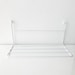 White Shelf for Wire Wall Grid, Small Straight Shelf Rack for Mesh Memo ...
