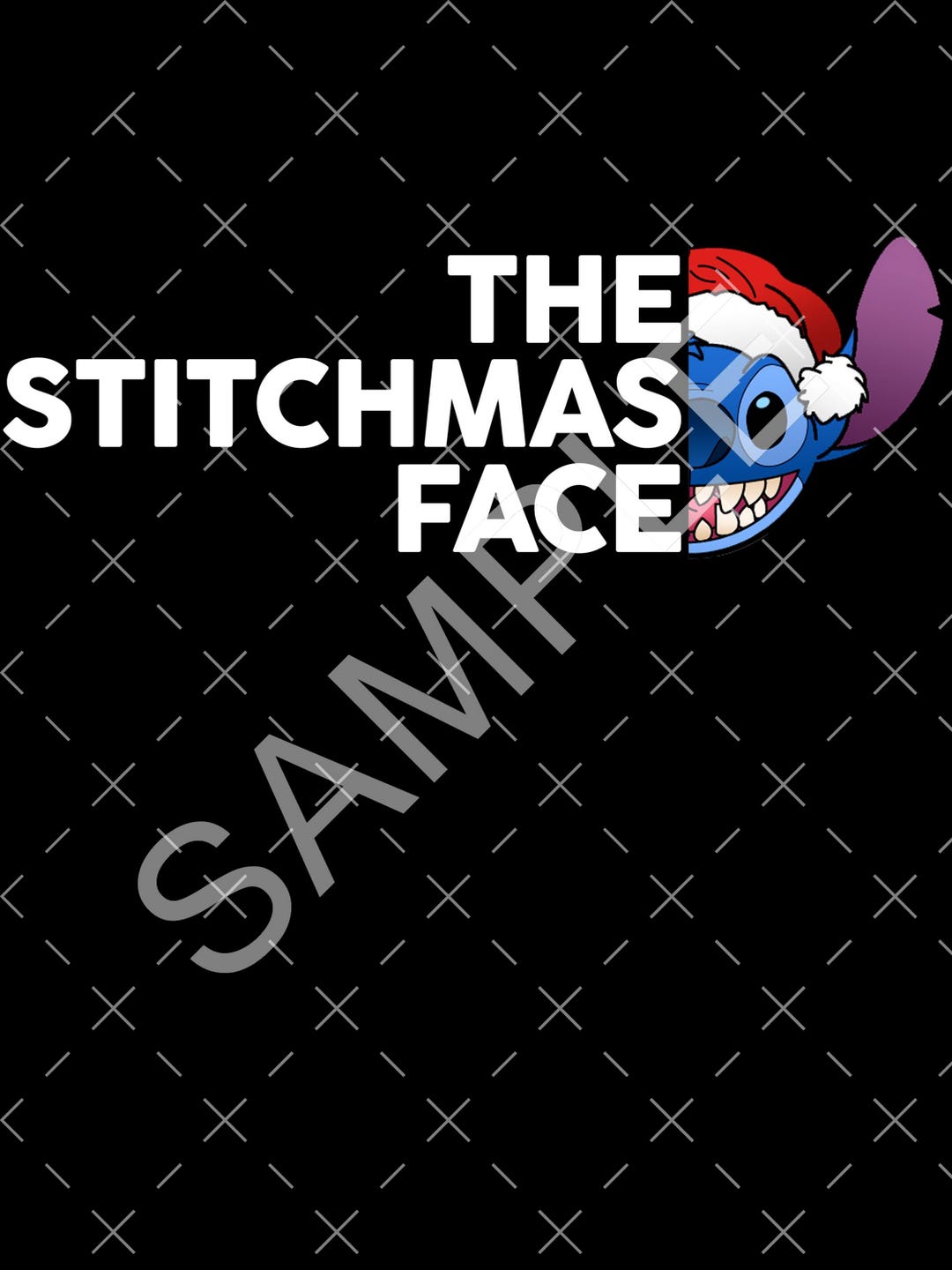 Stitchmas Face Christmas Png, Merry Christmas Png, Merry Stitchmas Png ...