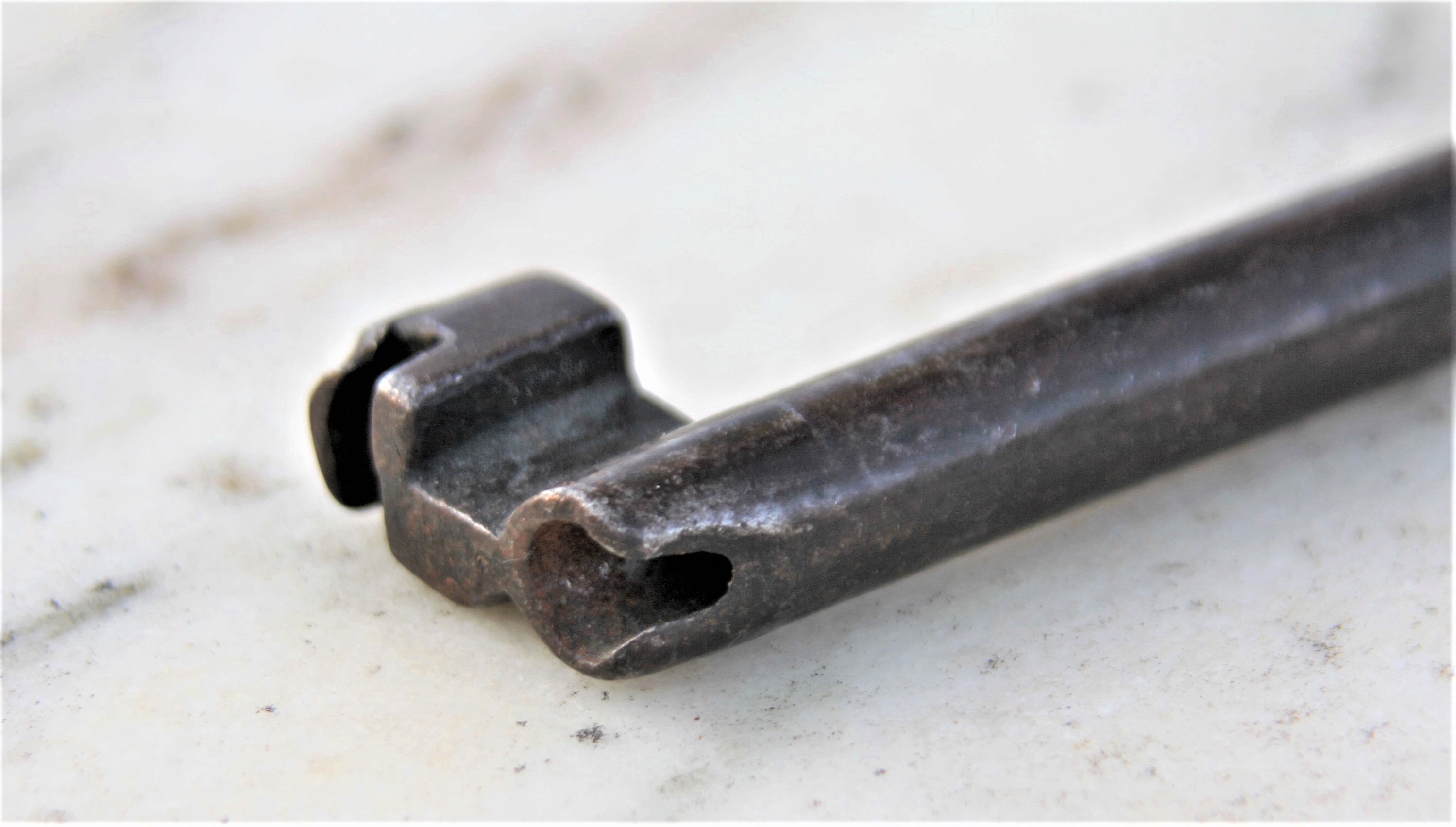 Early 19th or Late 18th Century Key With a Notch for Added Security ...