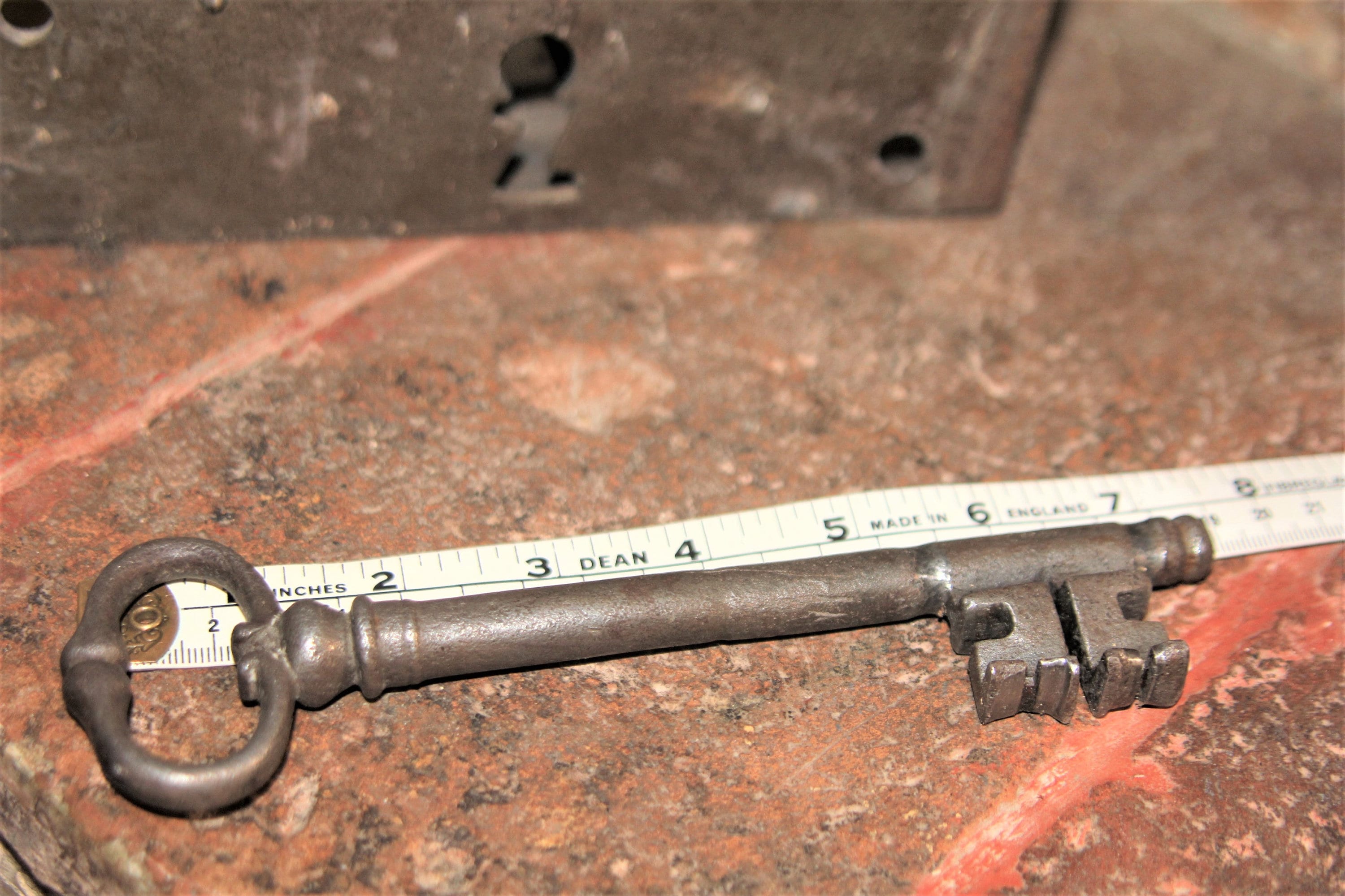 Early 19th Century French Rim Lock & Key With Integral Spring - Etsy