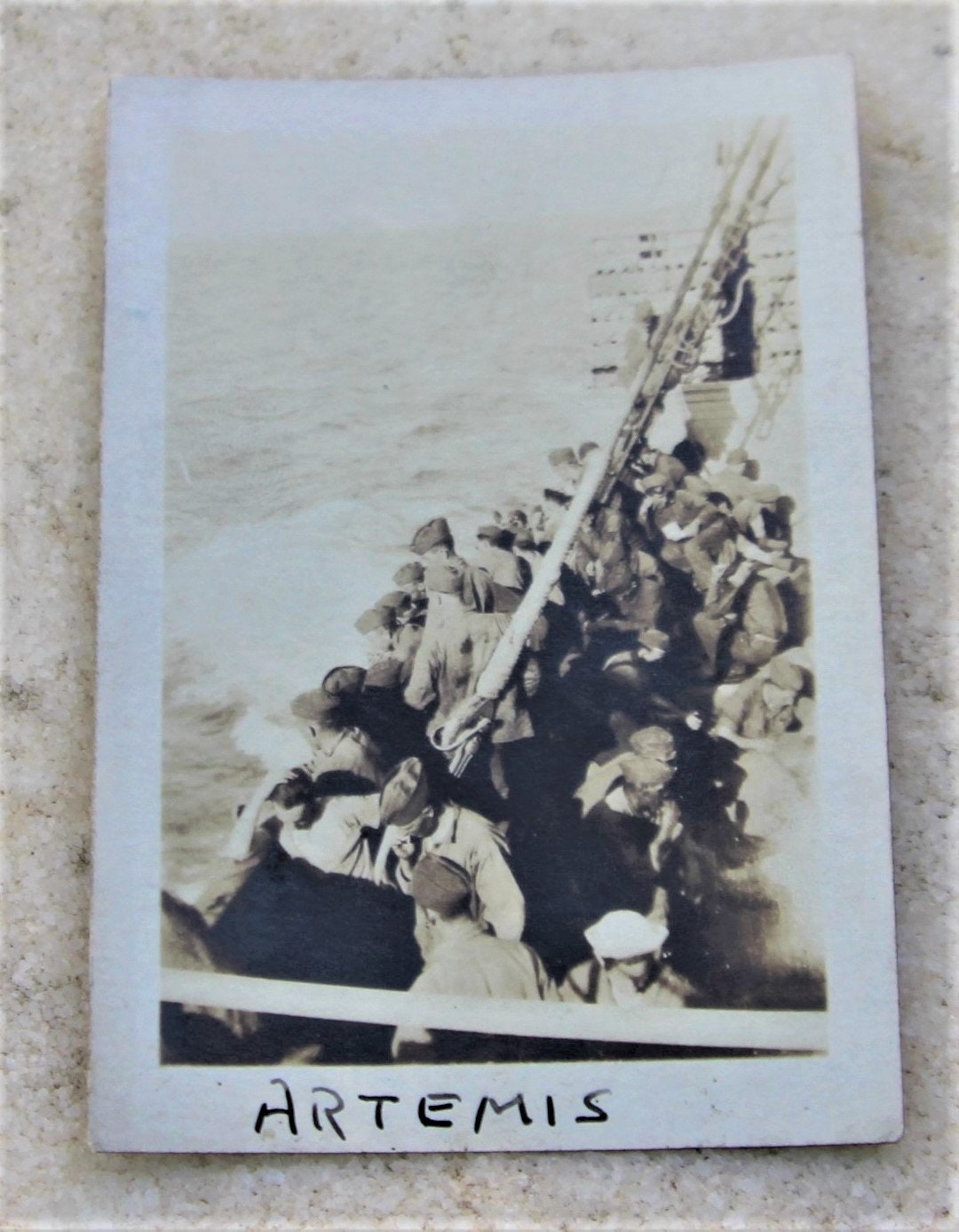 Photos of the USS Artemis & the Soldiers Who Returned From - Etsy