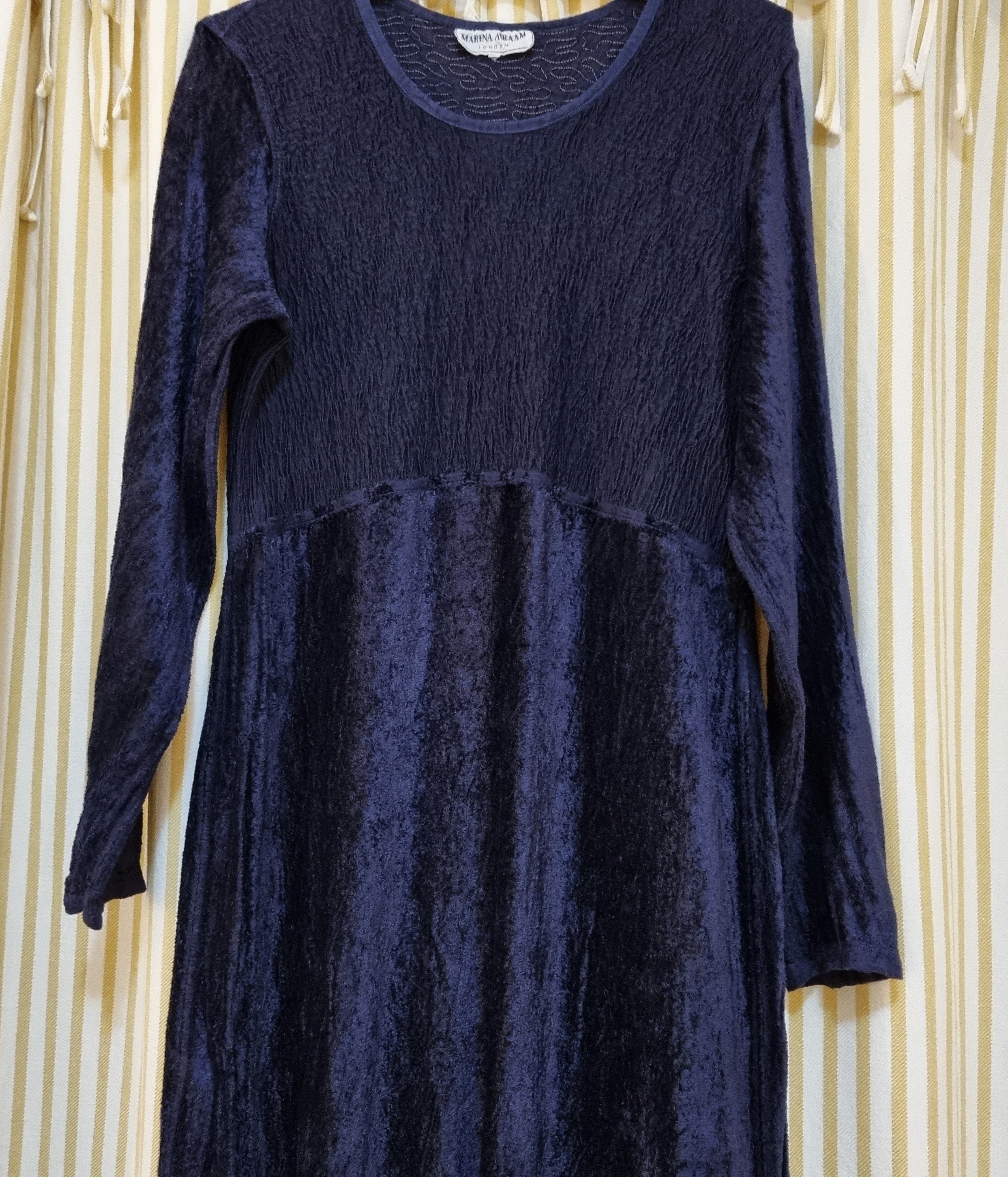 90s Long Marina Avraam Wash & Go Dress - Etsy