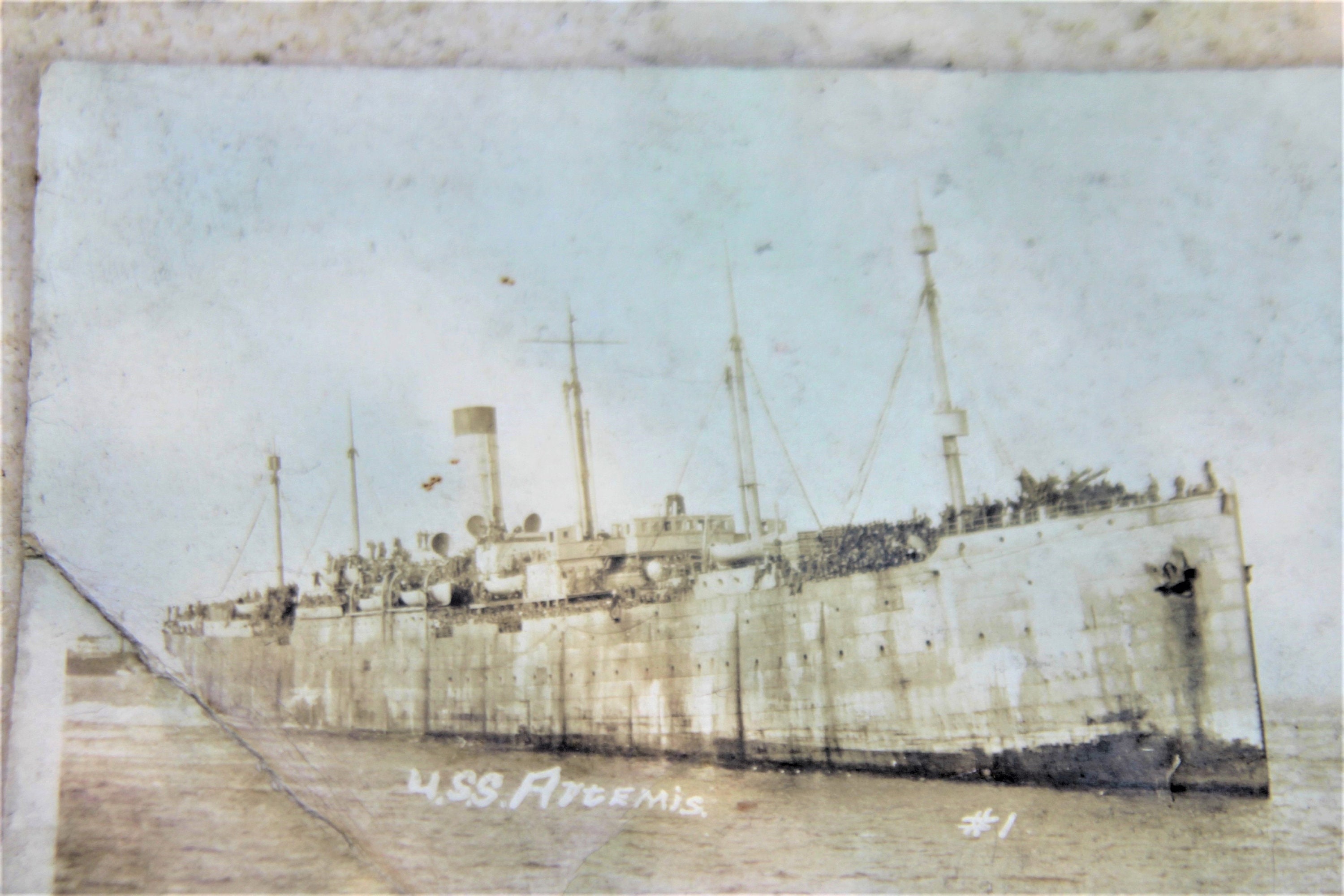 Photos of the USS Artemis & the Soldiers Who Returned From - Etsy