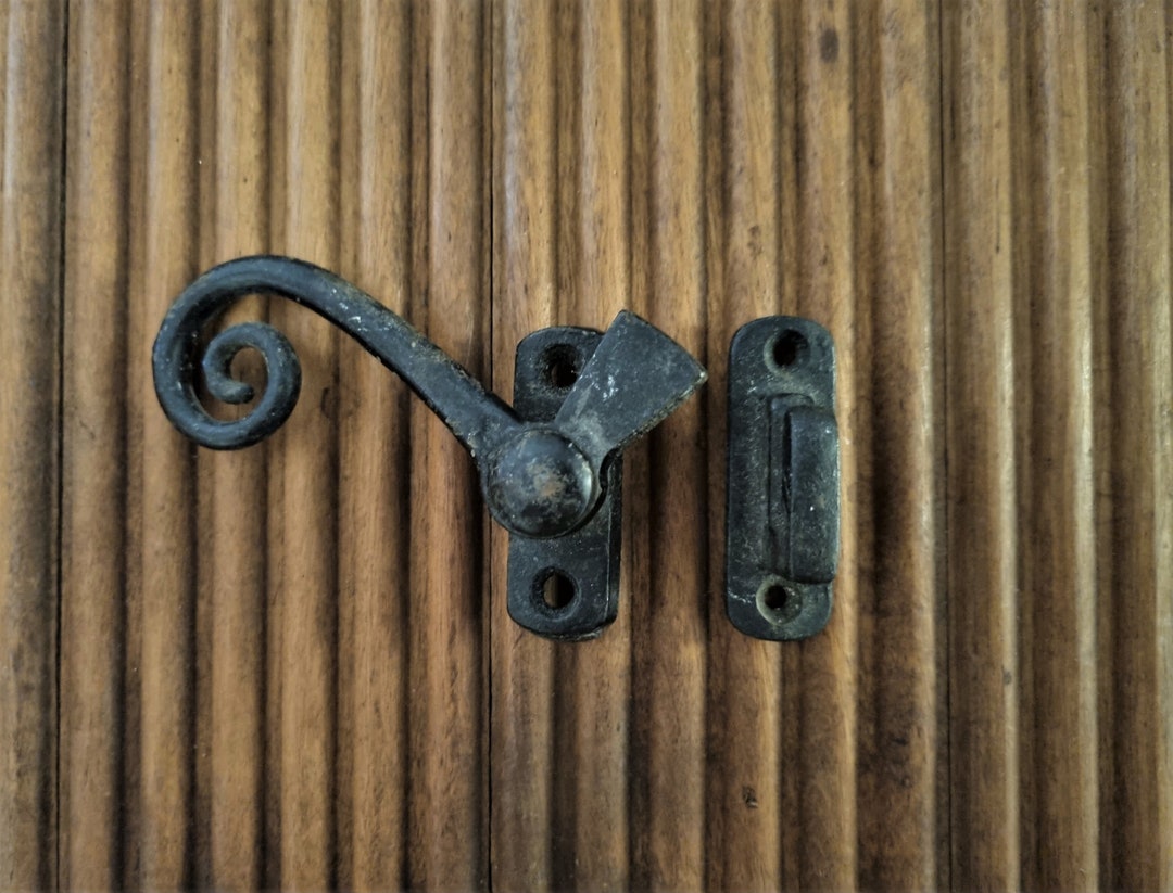 Iron Monkey Tail Window Latch Antique - Etsy
