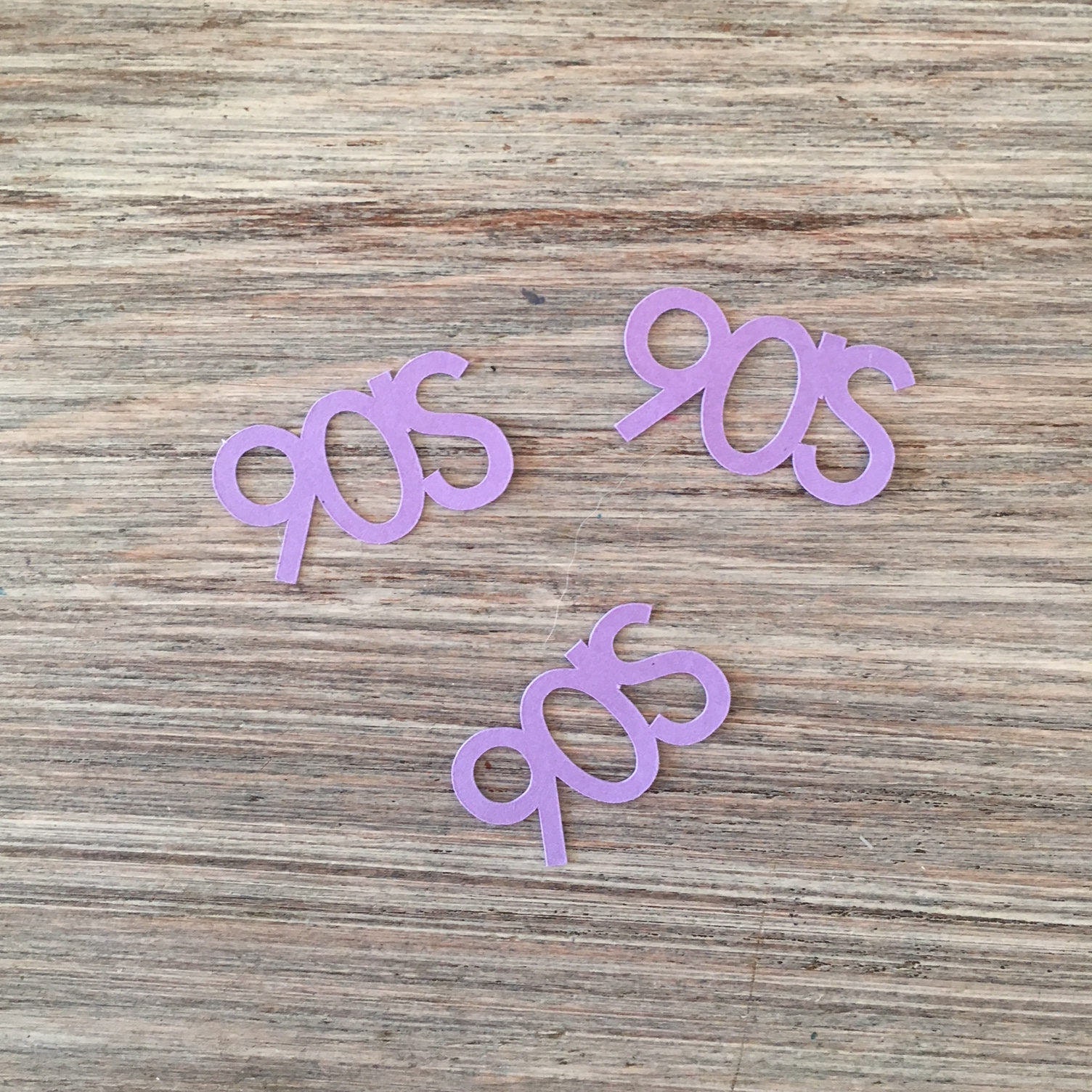 90's Block Confetti 90s Confetti Hip Hop Confetti | Etsy