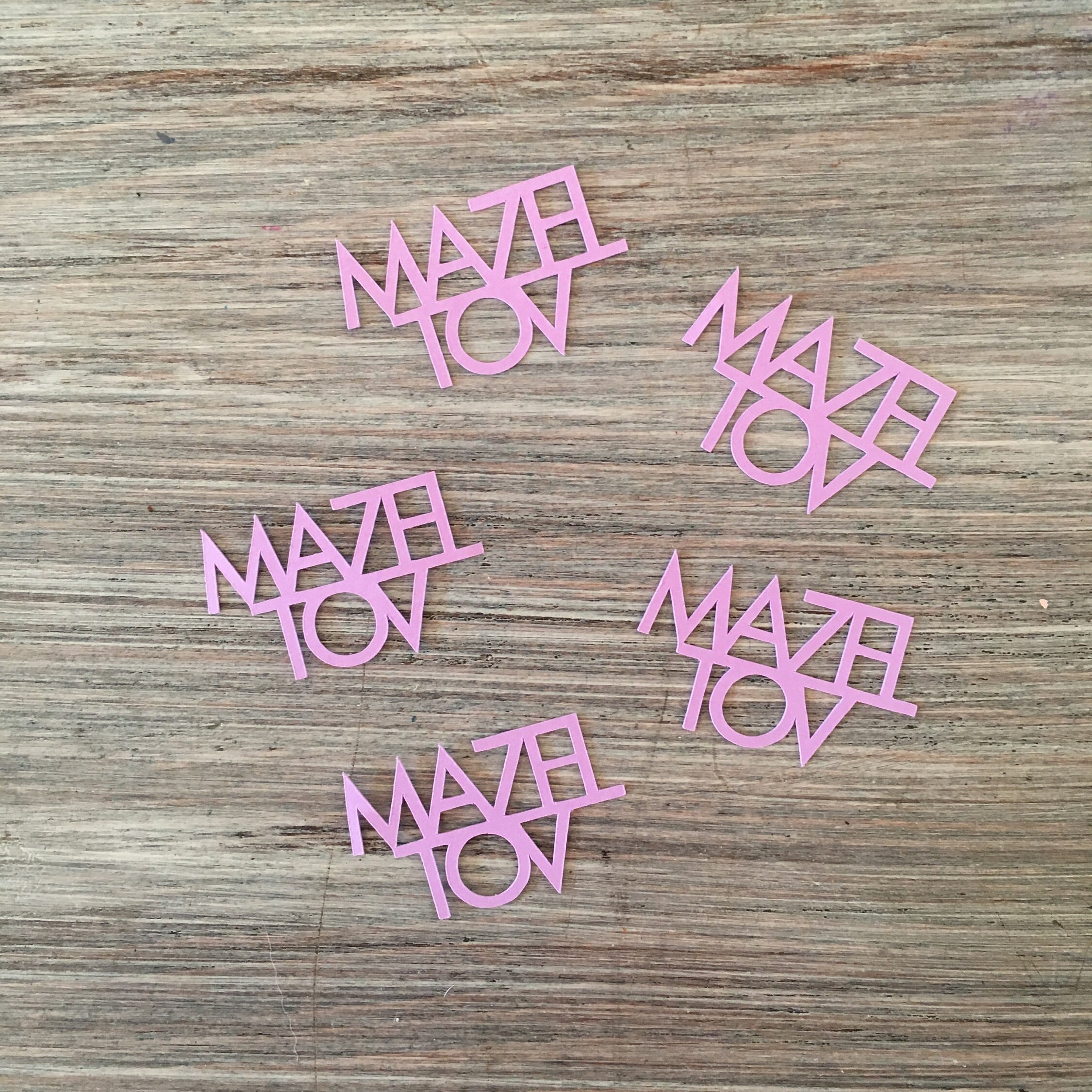 Mazel Tov Confetti Bar Mitzvah Confetti Bat Mitzvah | Etsy