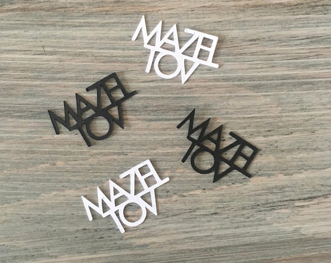 Mazel Tov Confetti, Bar Mitzvah Confetti, Bat Mitzvah Confetti, Jewish ...
