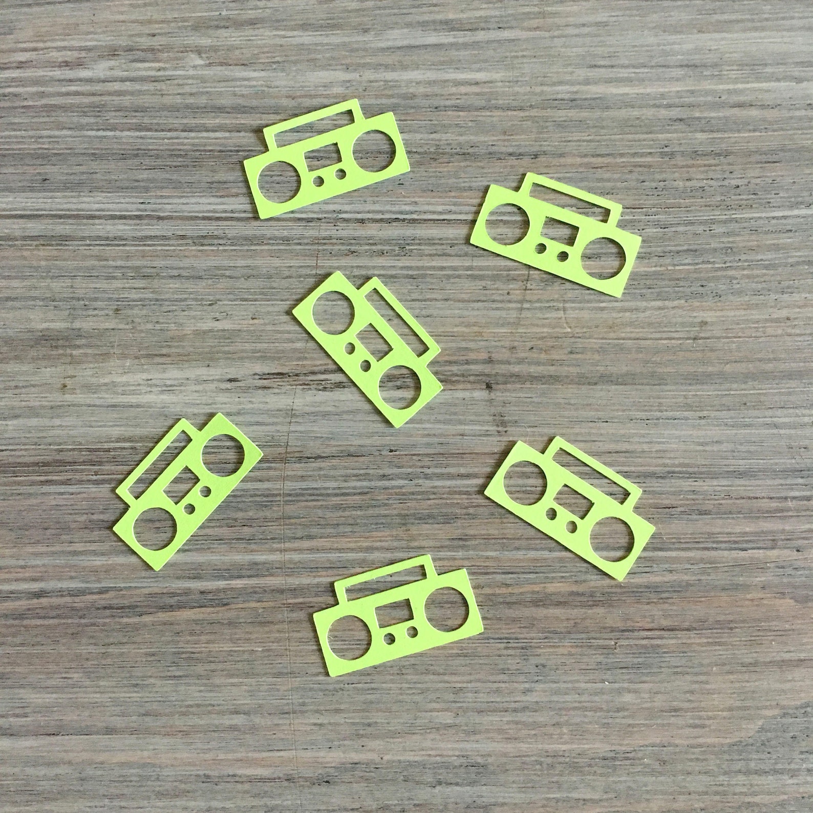 Boombox Confetti Hip Hop Confetti 80s Confetti 90s | Etsy