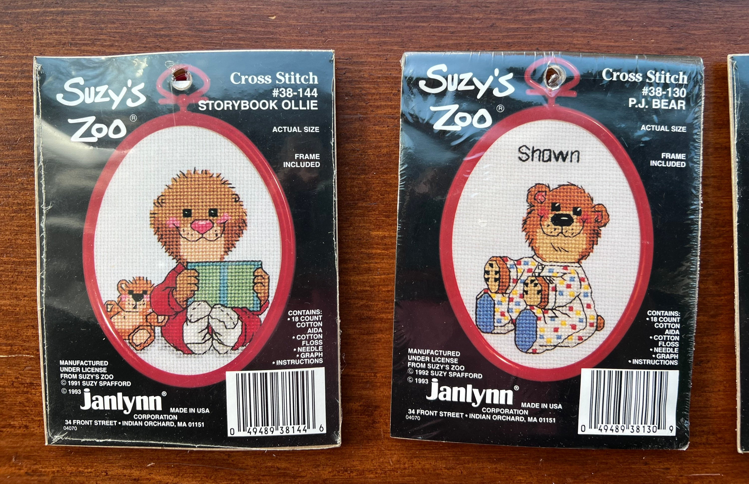 Vintage Suzy’s Zoo Counted Cross Stitch Kit Your Choice of Design - Etsy