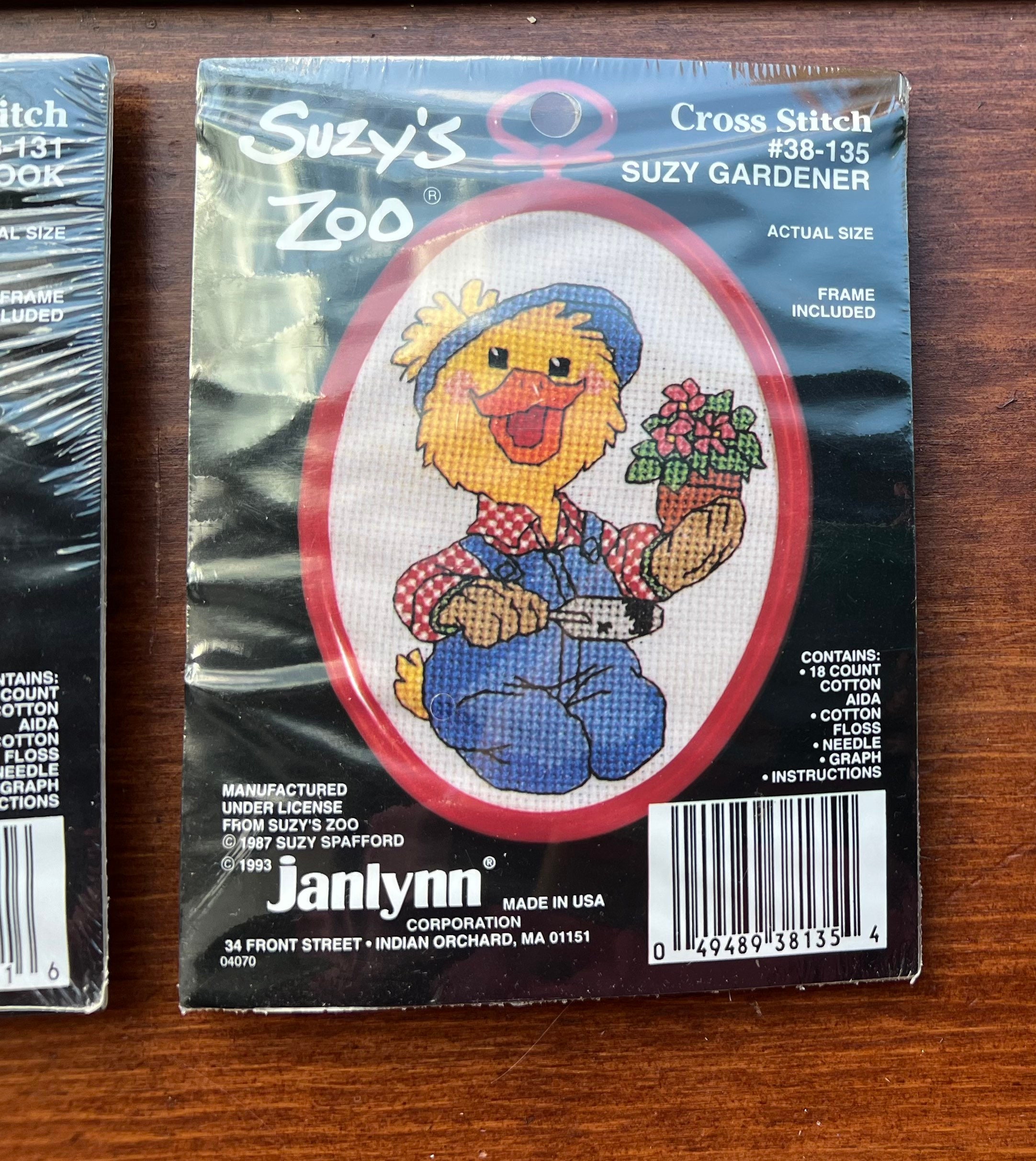 Vintage Suzy’s Zoo Counted Cross Stitch Kit Your Choice of Design - Etsy