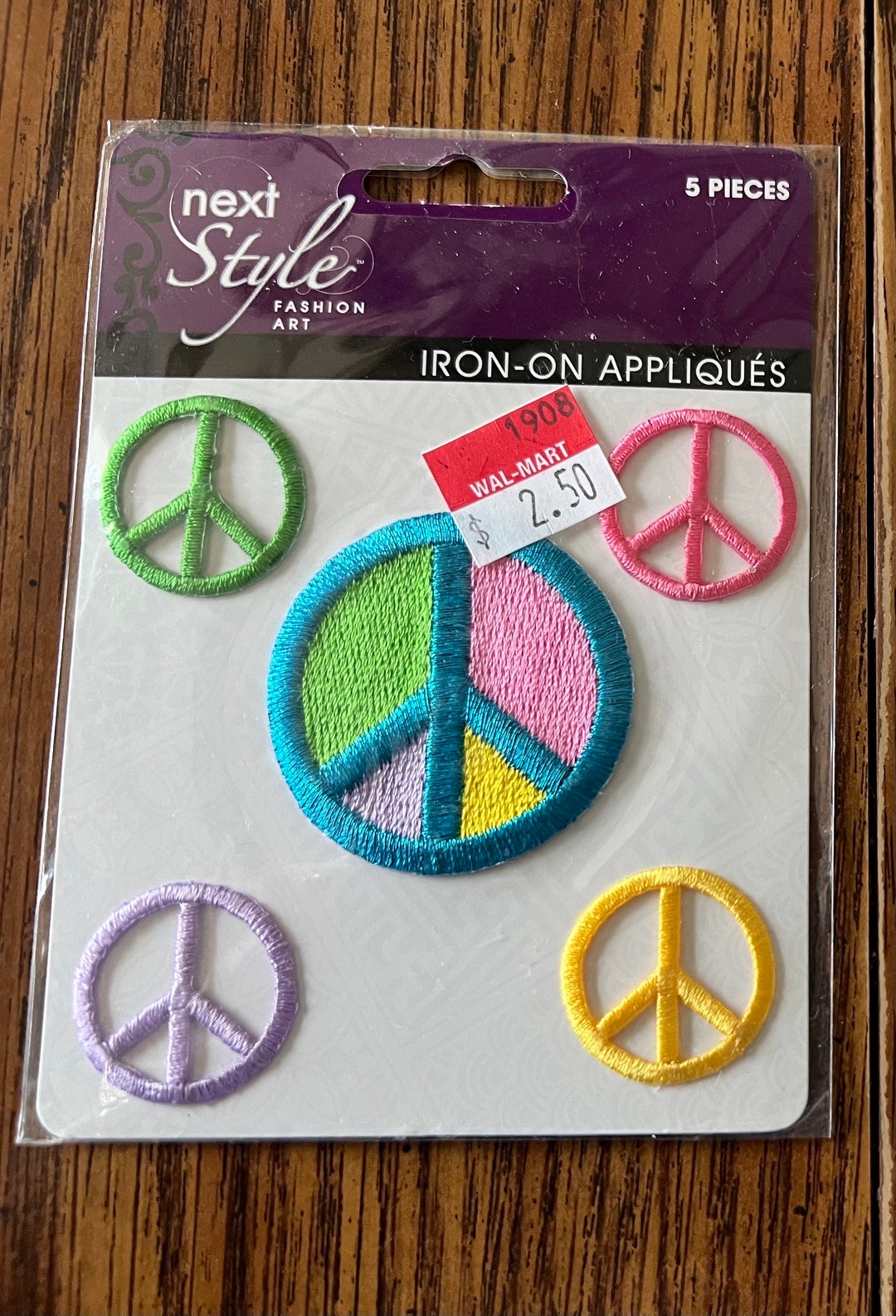 Peace Symbols Iron-on Appliqués Patches - Etsy