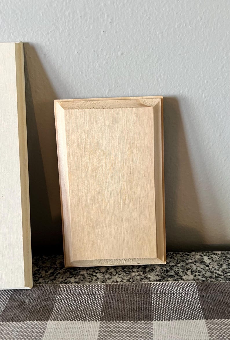 Unfinished Rectangular Wood Your Choice - Etsy