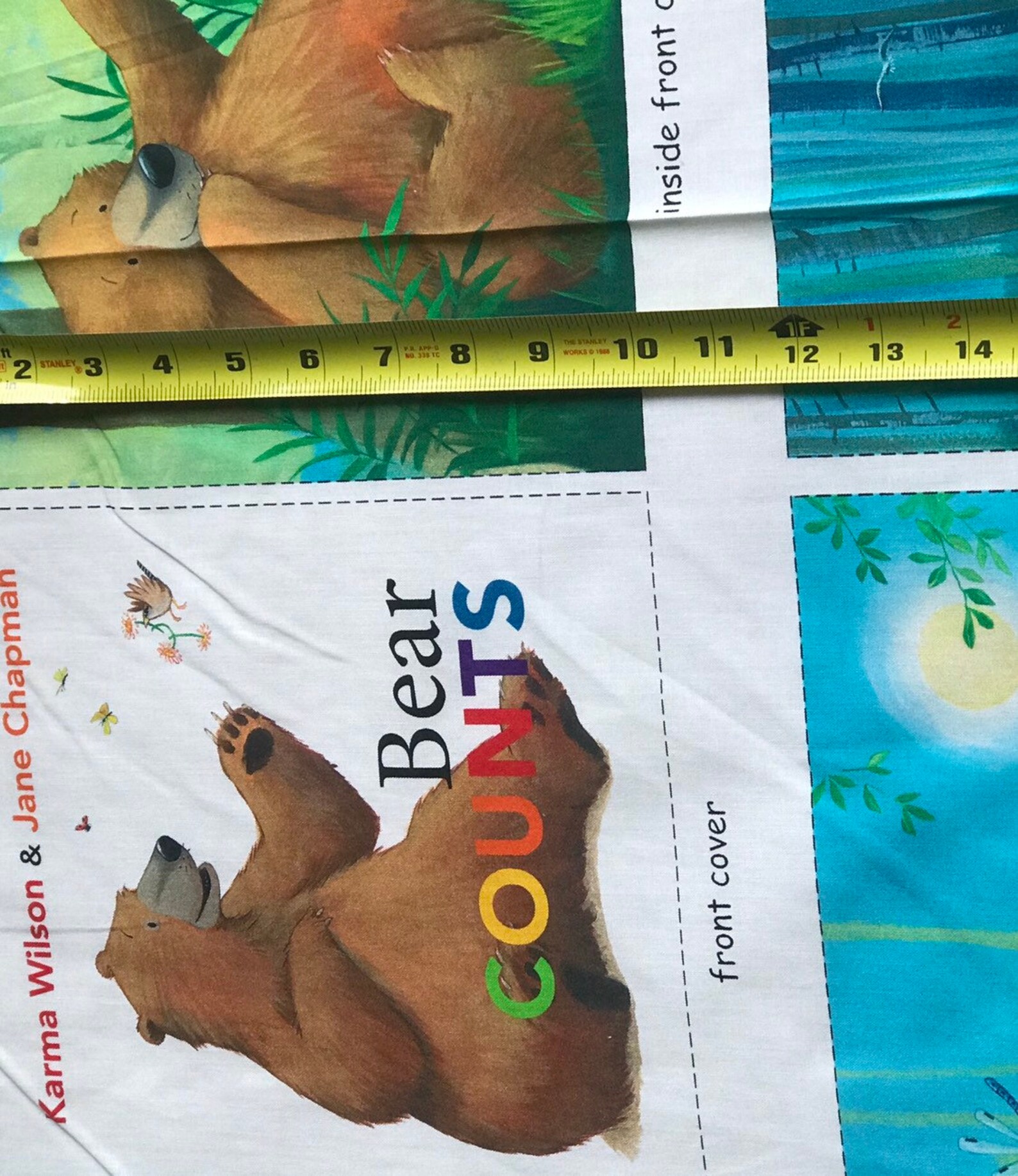 Bear Counts Book Panels - Etsy