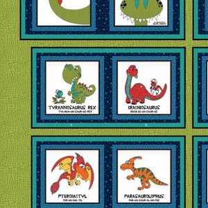 Dinosaur Friends Book Panel - Etsy