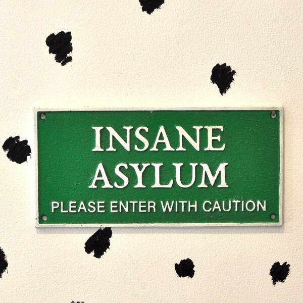 Insane Asylum - Etsy