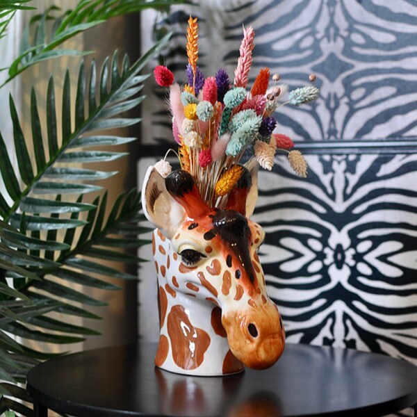 Animal Vase - Etsy