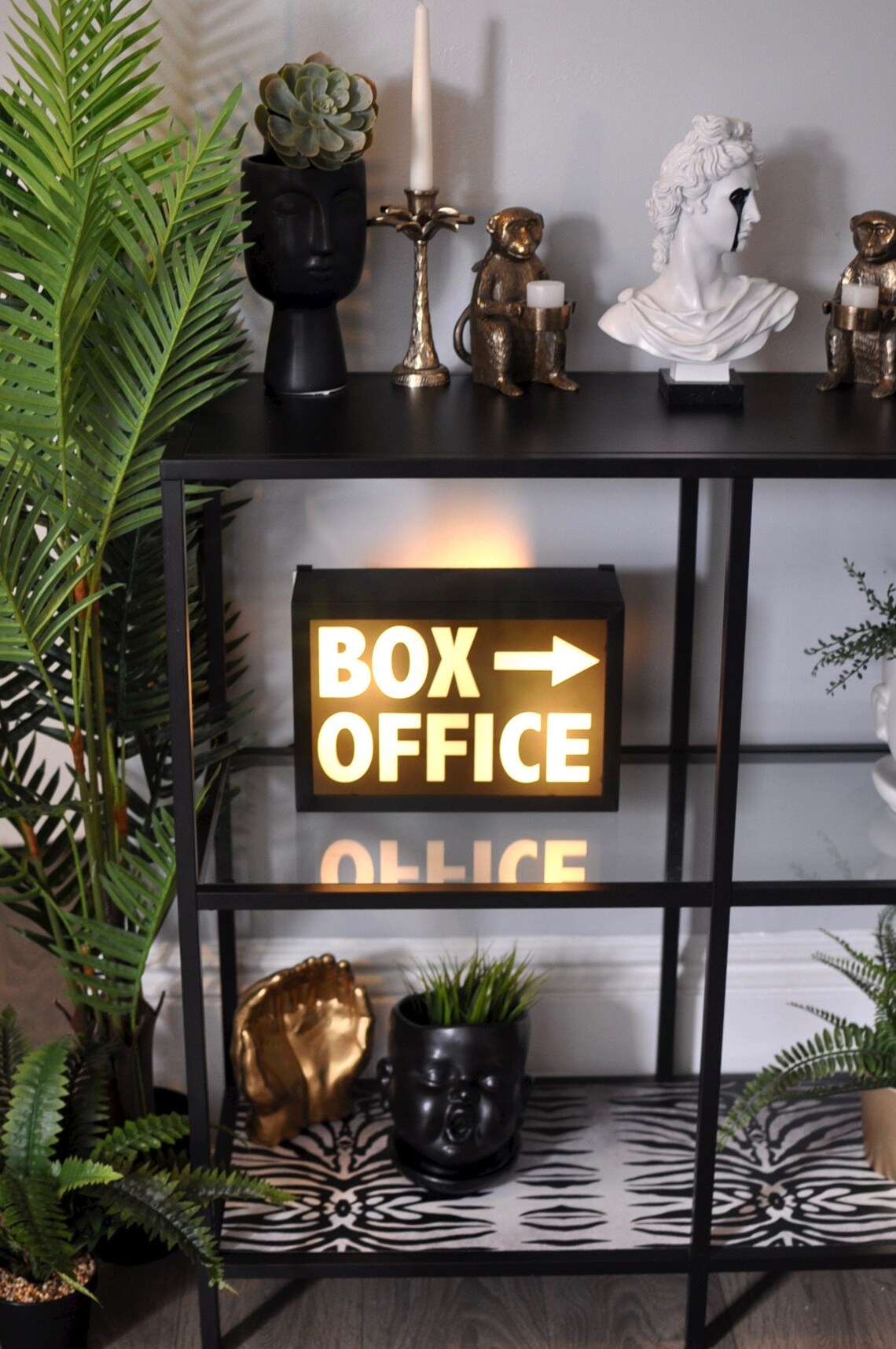 Quirky Retro Box Office Light Box Sign Kitsch Decor Eclectic | Etsy