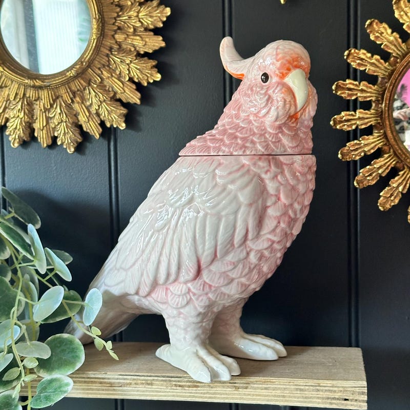 Ceramic Parrot - Etsy