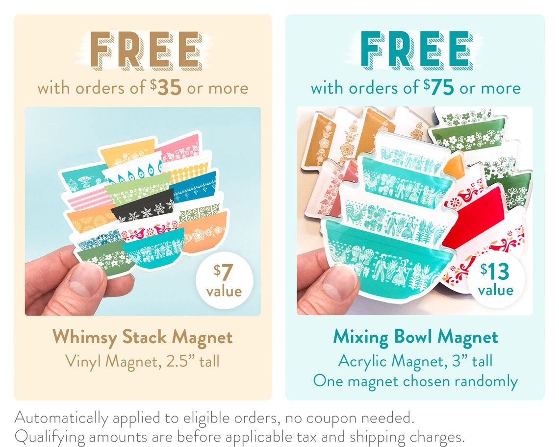 Vintage Pyrex Patterns Chart - Etsy