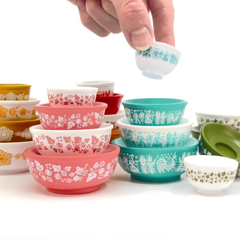Pyrex Bowls - Etsy