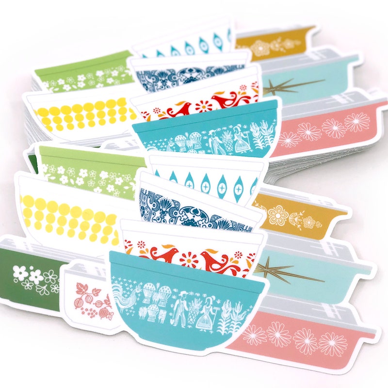 Pyrex Decals - Etsy