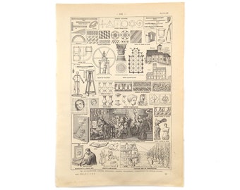 Antique drawing | Etsy