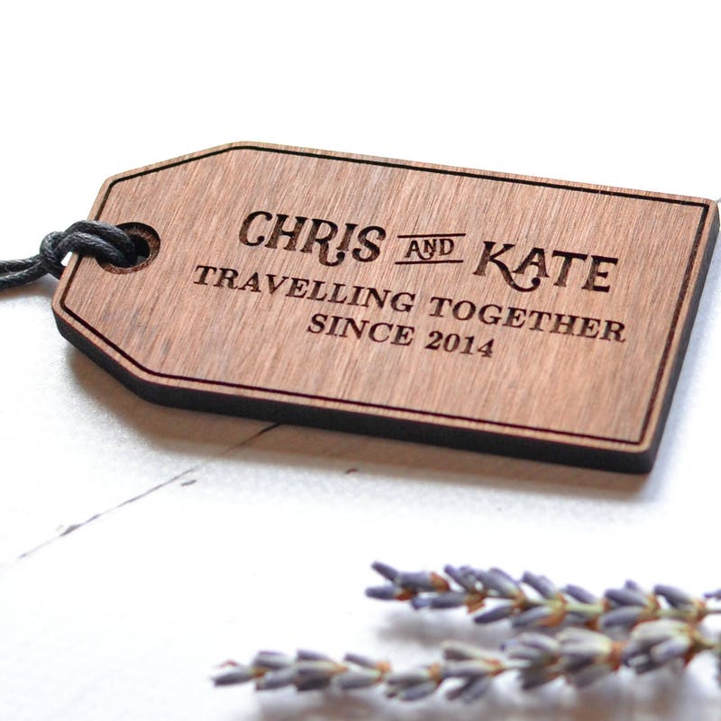 Wedding Luggage Tags - Etsy