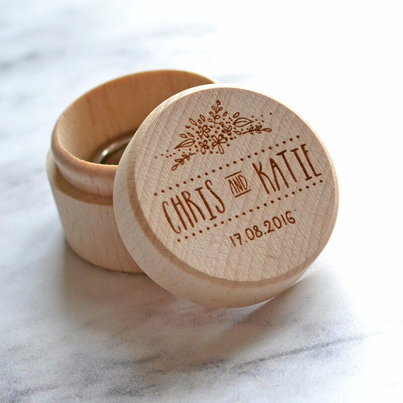 Personalized Ring Box - Etsy