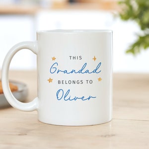 Personalised Grandad Mug, Fathers Day Gift for Grandad, Custom Photo ...