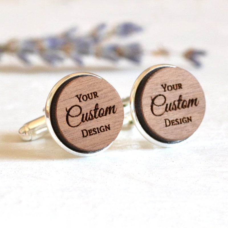 Custom Cufflinks - Etsy