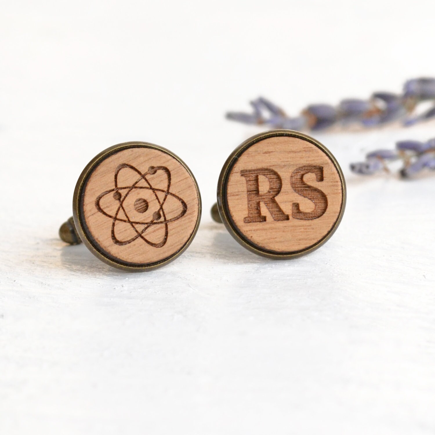 Atom Cufflinks Science Gifts Science Cufflinks Geek - Etsy UK